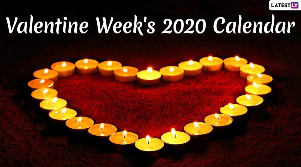 Valentine Week 2020 List: यंदा रोझ डे ते वेलेंटाइन डे 2020 ची संपूर्ण ...