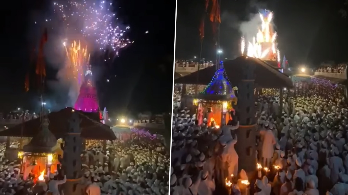 Bavdhan Bagad Yatra 2022: सातारा मध्ये बावधान बगाड यात्रेला 2 वर्षांनी ...
