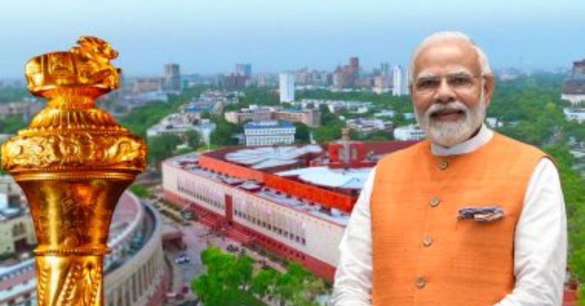 New Parliament Building Inauguration by PM Modi Live Streaming Online ...