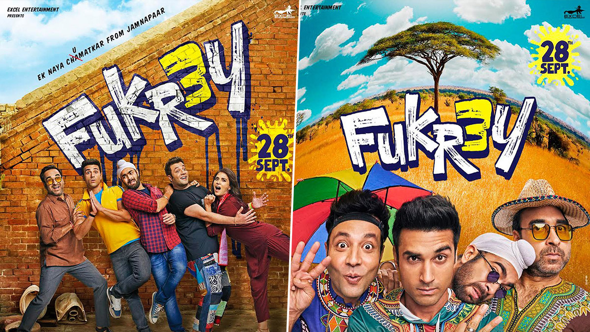 Fukrey 3 Poster: 'फुक्रे 3' चित्रपटाचं पोस्टर आलं समोर, या दिवसी ट्रेलर ...
