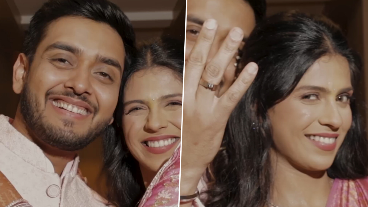 Swarda Thigale Engagement Video: अभिनेत्री स्वरदा ठिगळे ने उरकला ...