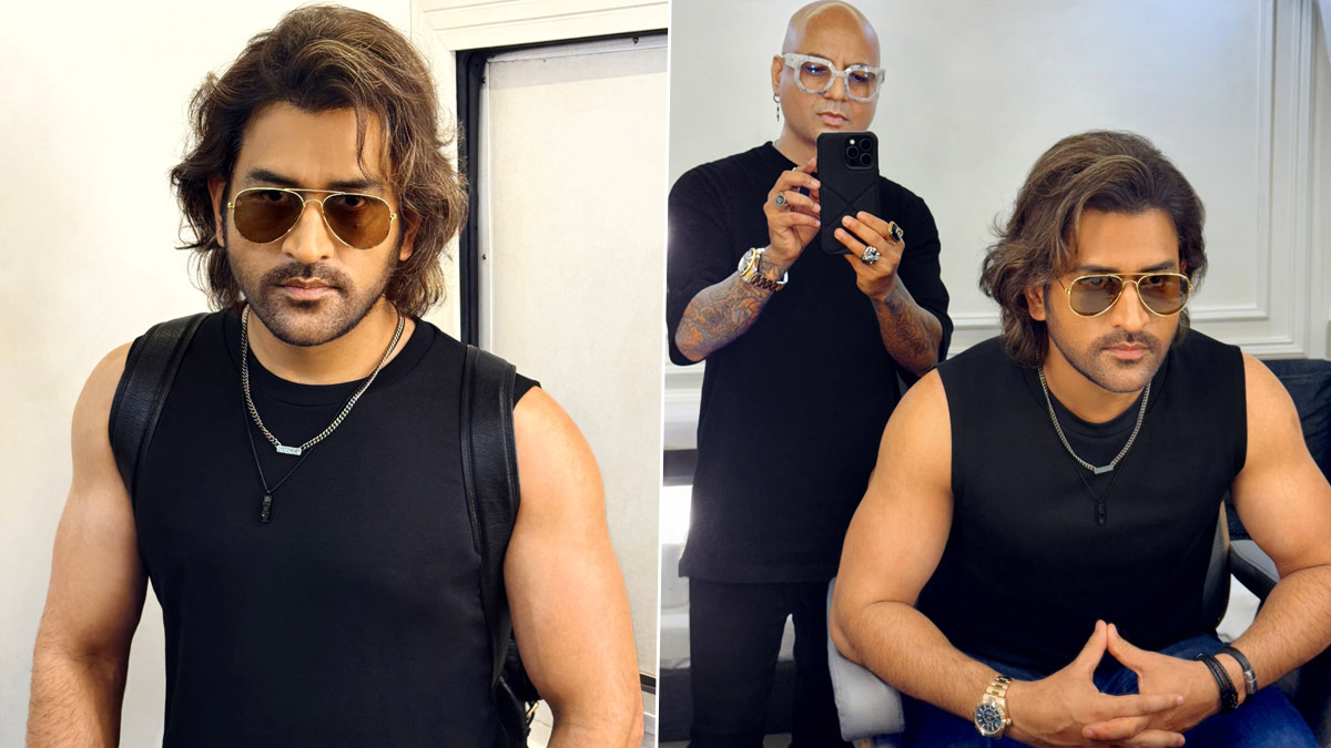 MS Dhoni New Look PhotoShoot: धोनीच्या नव्या लूकमुळे वाढणार चेन्नईचे ...