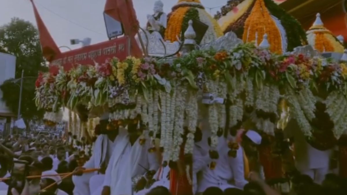 Sant Tukaram Maharaj Palkhi Yatra Marg 2024 Schedule: संत तुकाराम ...